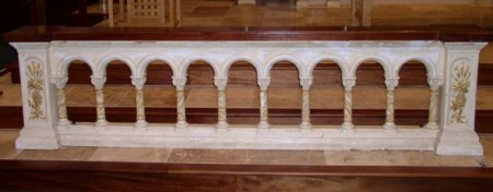 Romanesque Altar Railing 8ft – Fynders Keepers