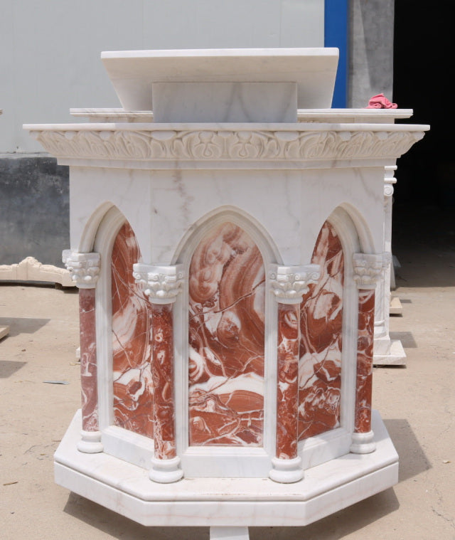 Gothic Marble Ambo/Pulpit x559 – Fynders Keepers Brokerage LLC
